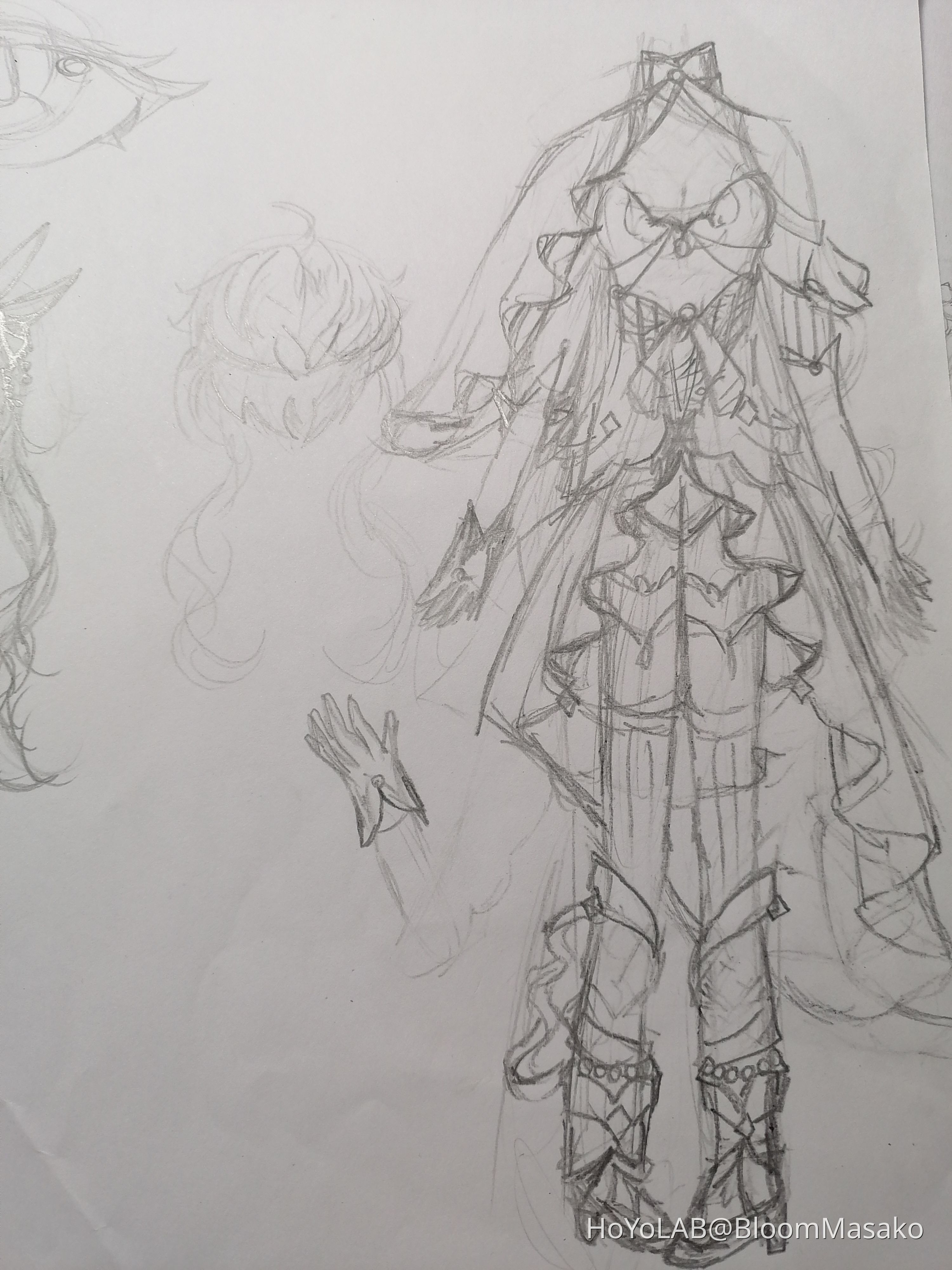 Hydro archon design Iʼve made ️ Genshin Impact | HoYoLAB