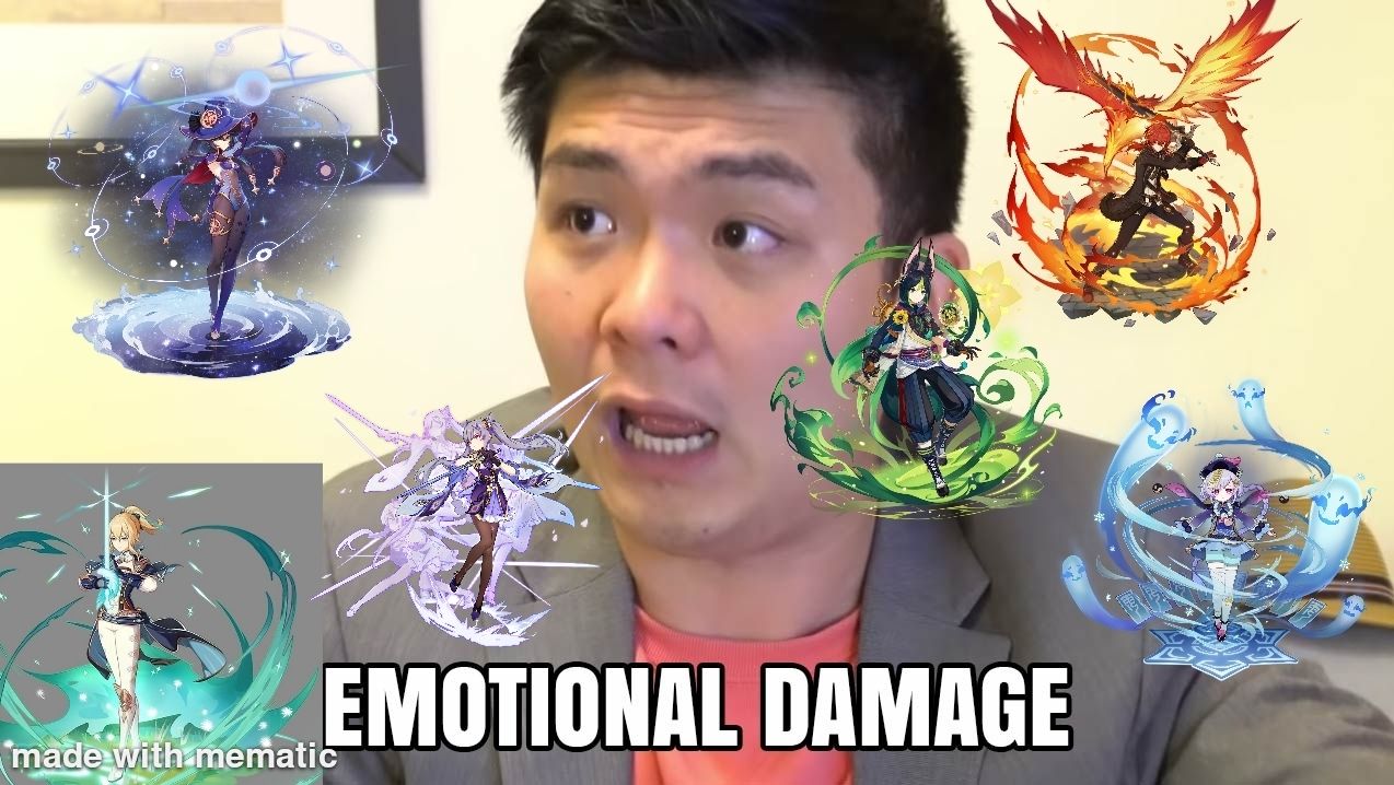 Losing 50/50 be like Genshin Impact | HoYoLAB