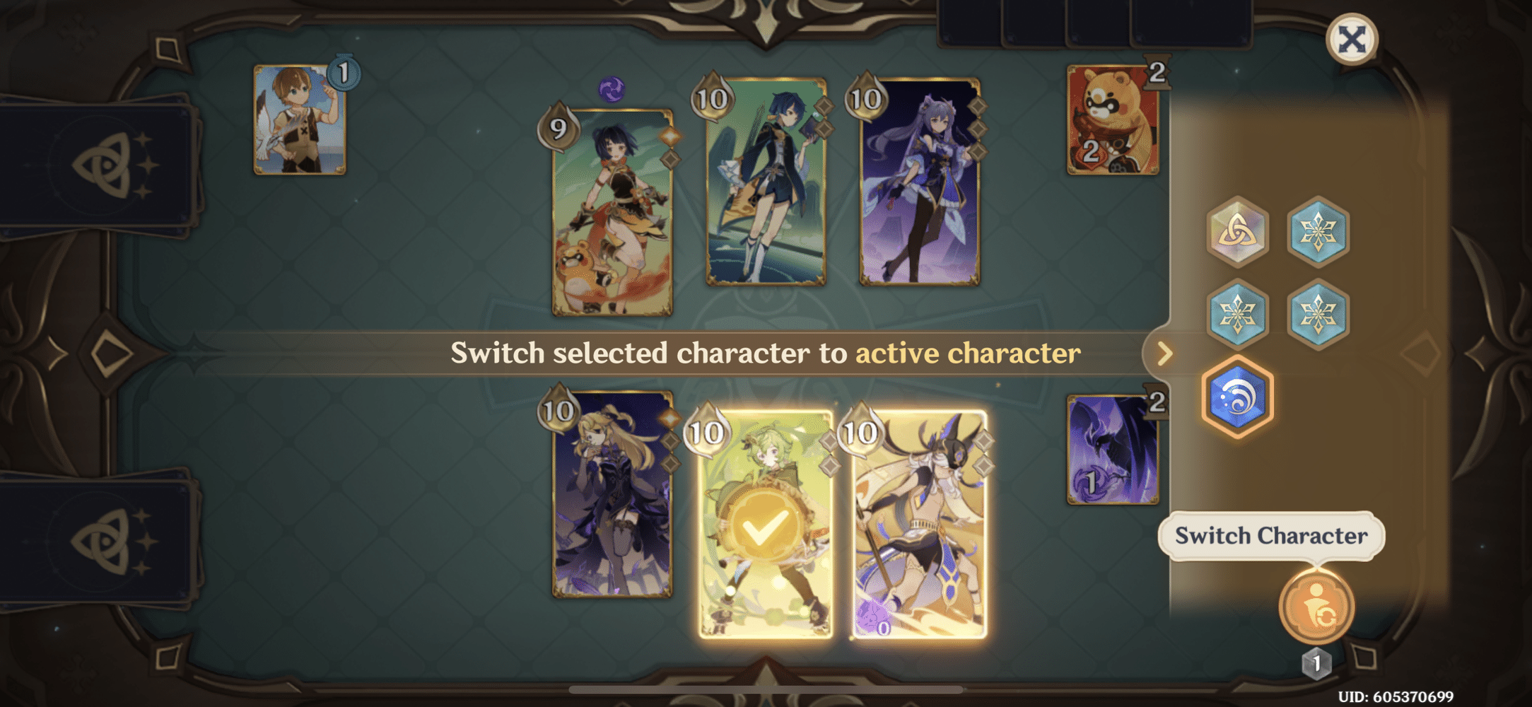 Genius Invokation TCG Deck Sharing + Quicken Justice Genshin Impact ...