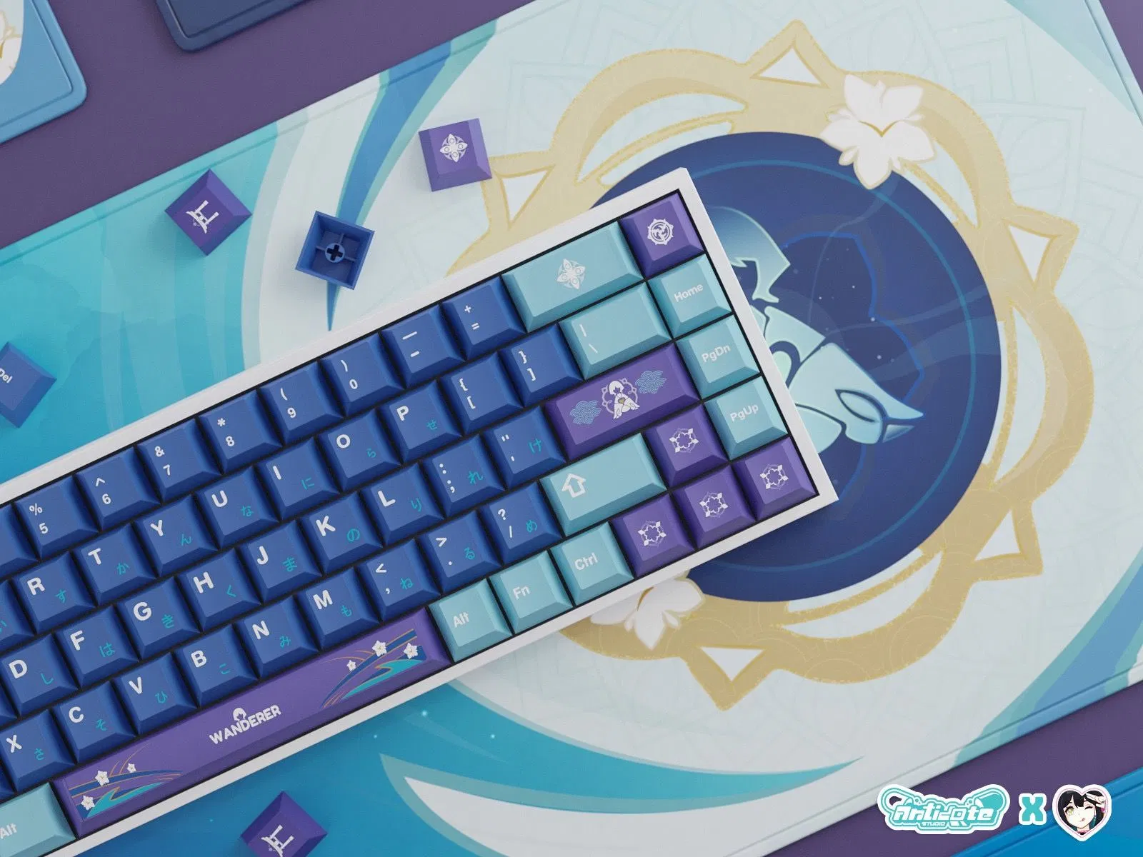 I designed Wanderer’s keycap set 🎐 Genshin Impact | HoYoLAB