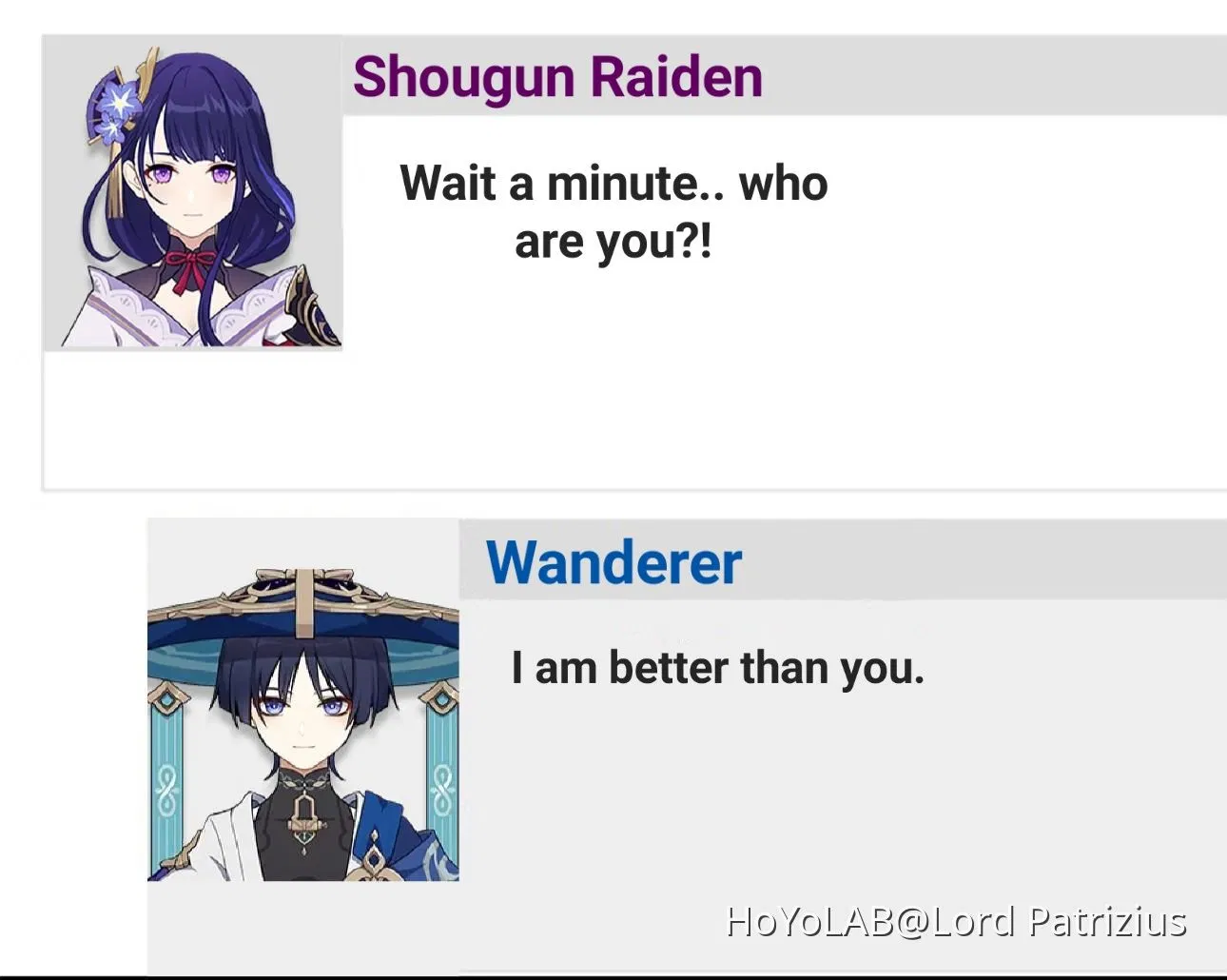 Ein paar Wanderer Memes! (‘ε ’) Genshin Impact | HoYoLAB