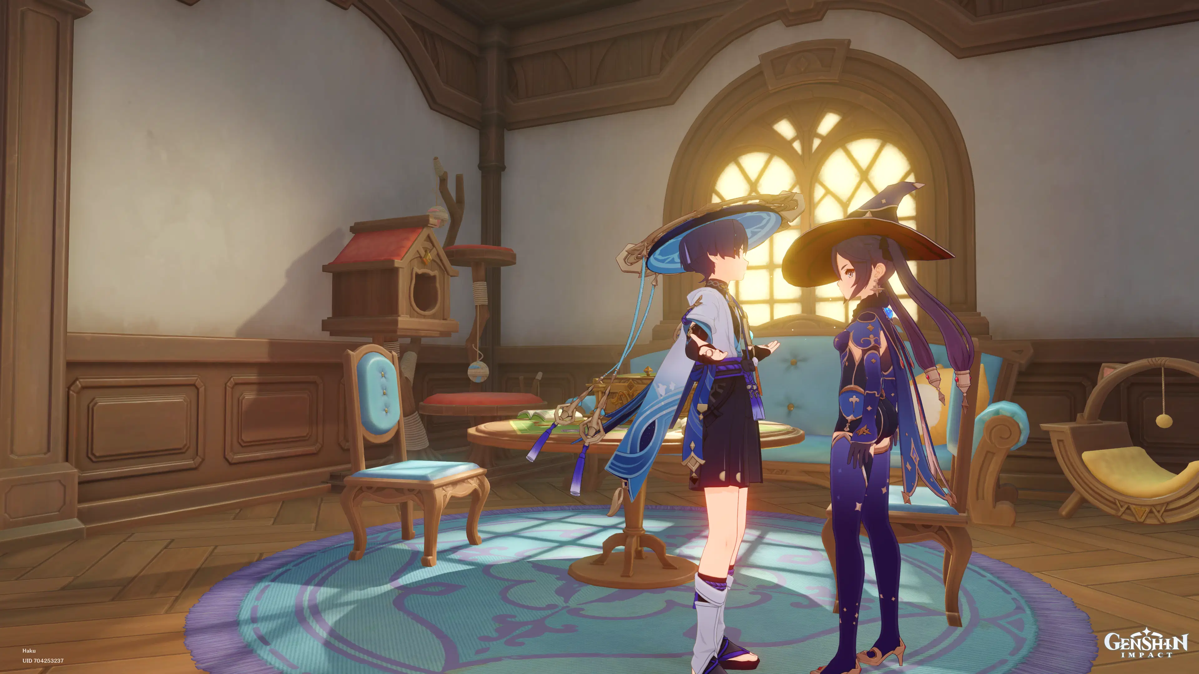 Mona and Wanderer Genshin Impact | HoYoLAB