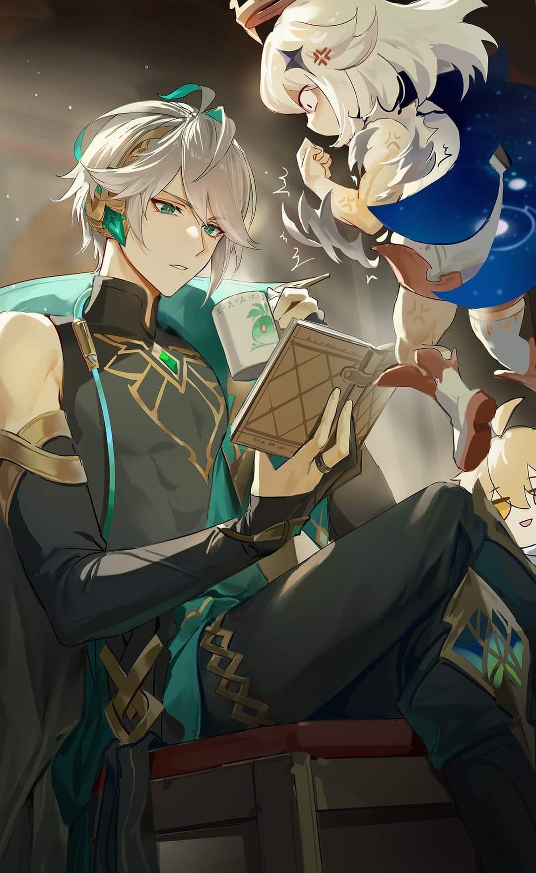 can't you let that Man read in piece, paimon. Genshin Impact | HoYoLAB