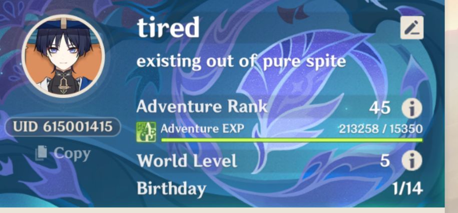 Guess which ar level I’ll end up at Genshin Impact | HoYoLAB