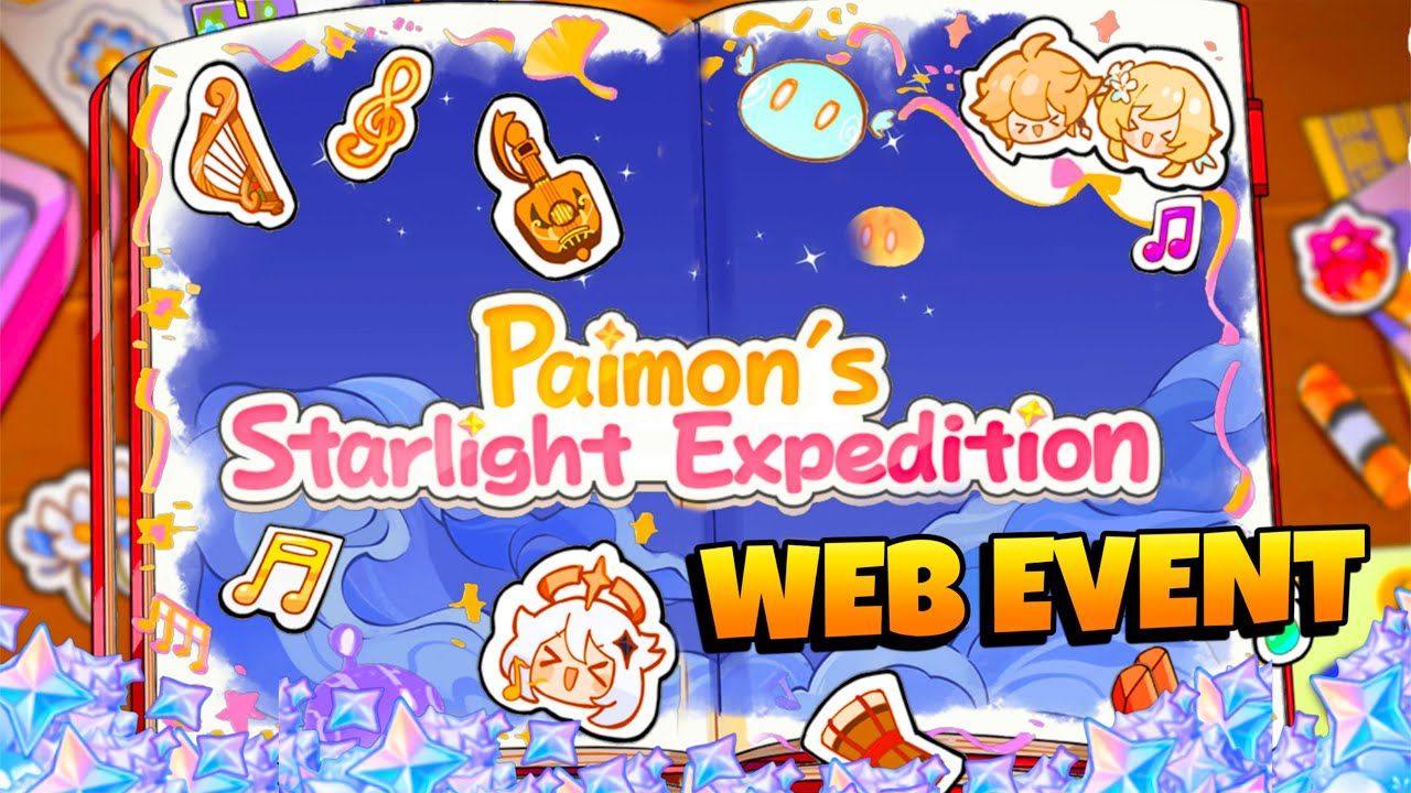 Paimon's Starlight Expedition Web Event Guide | Free 40 Primogems for ...