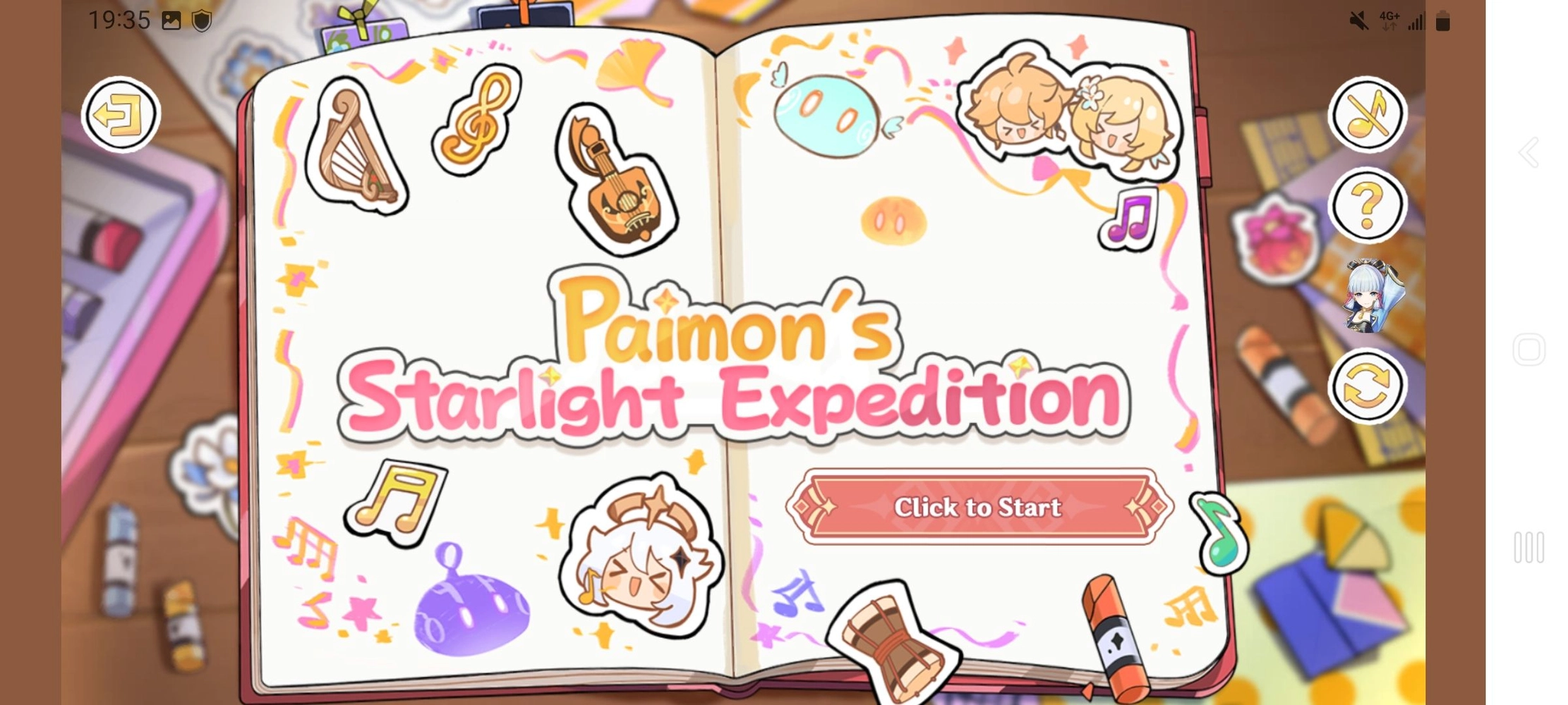 Paimon's Starlight Expedition Genshin Impact | HoYoLAB