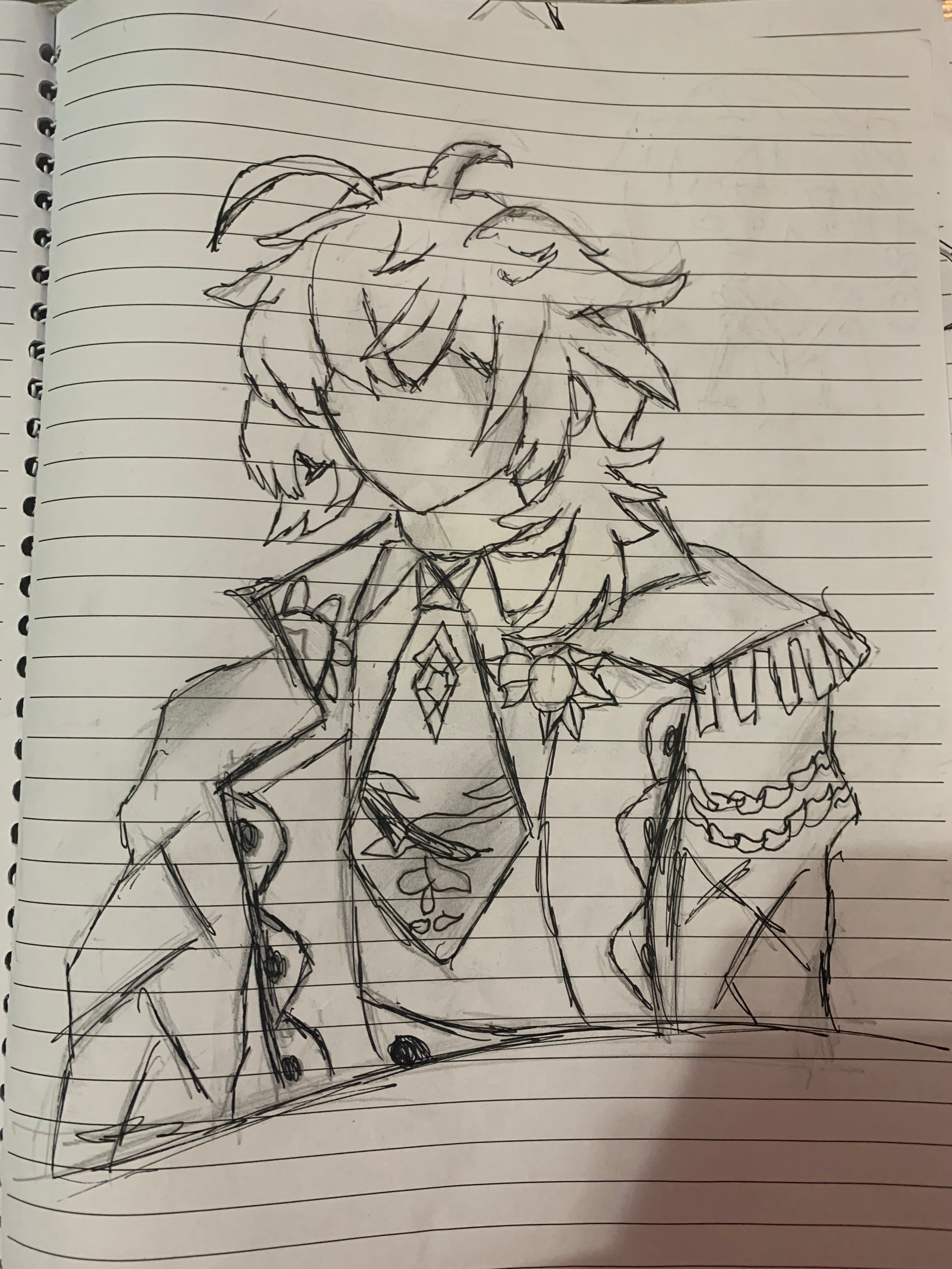 My genshin drawings;))) Genshin Impact | HoYoLAB