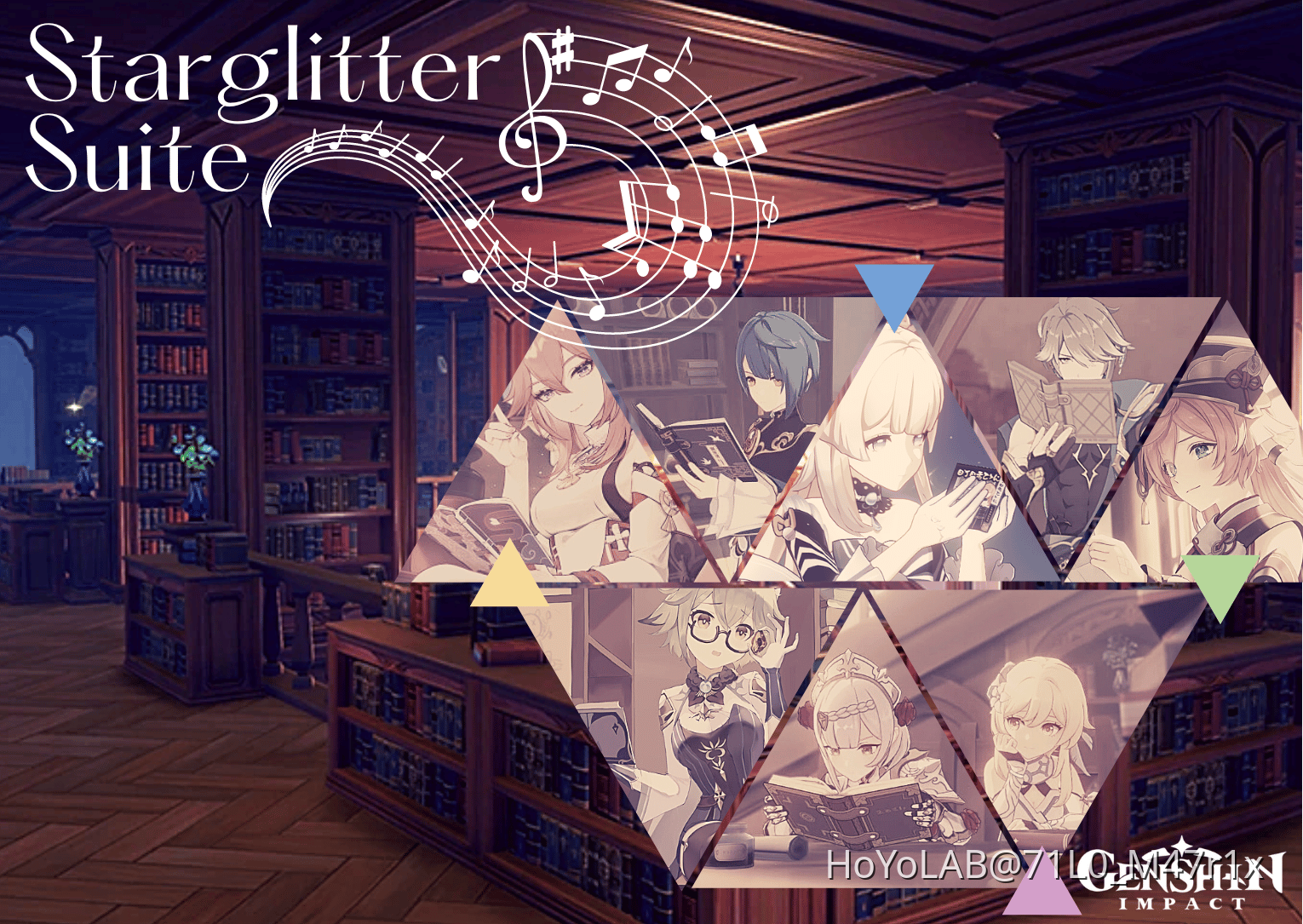 Stellar Study Music ~ "Starglitter Suite Character OST" Genshin Impact | HoYoLAB