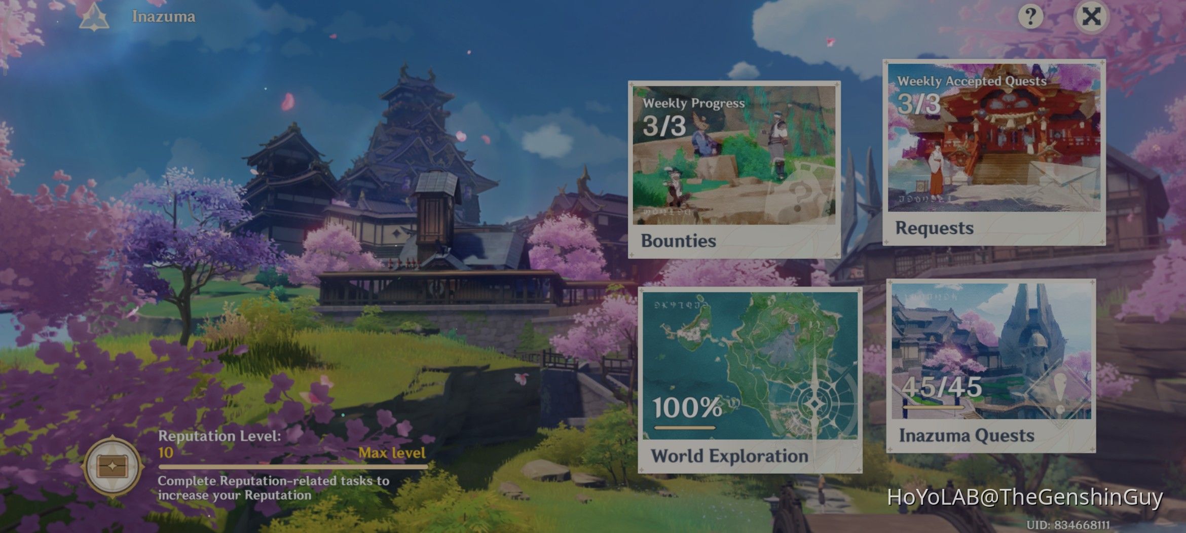 All Inazuma Quest Genshin Impact | HoYoLAB