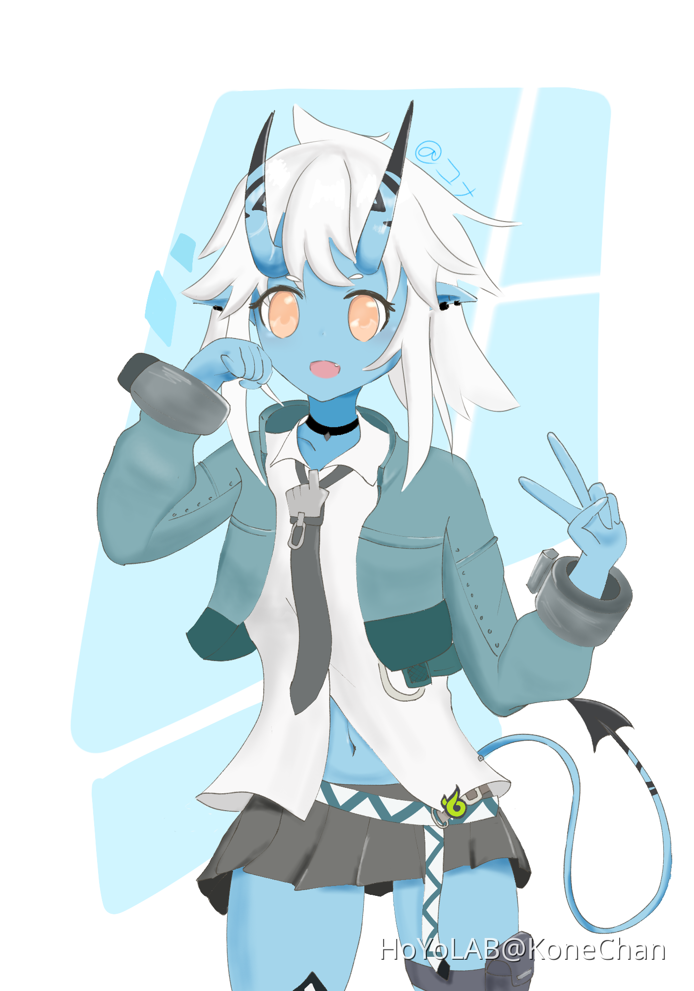 BlueLoli 💙💙! Zenless Zone Zero | HoYoLAB