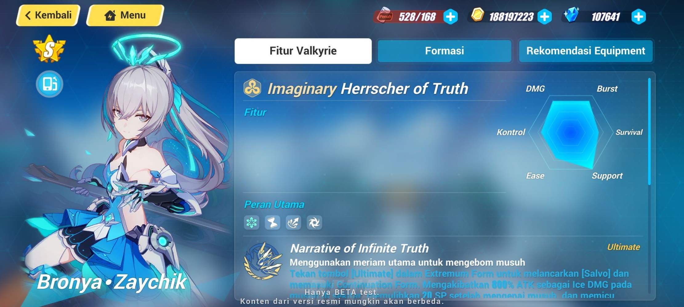Rincian Battlesuit Bronya [Herrscher of Truth] Ulasan, Gameplay ...