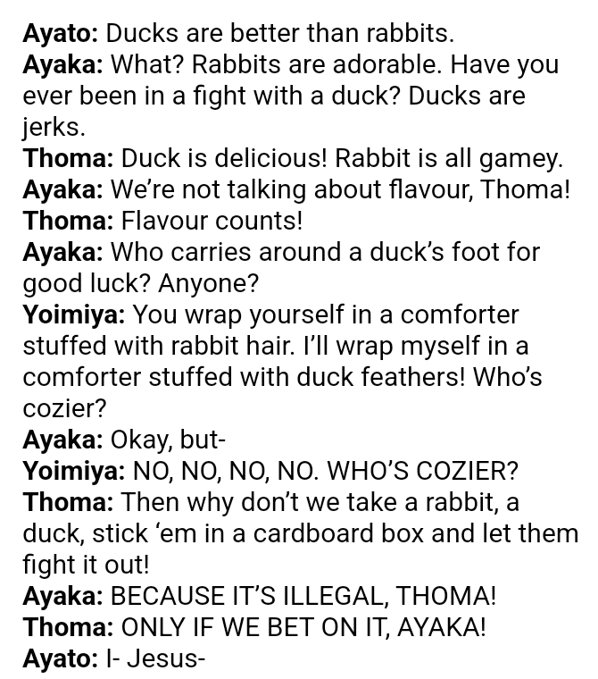 Incorrect Quotes pt.4 (starring the entirety of Inazuma) Genshin Impact ...