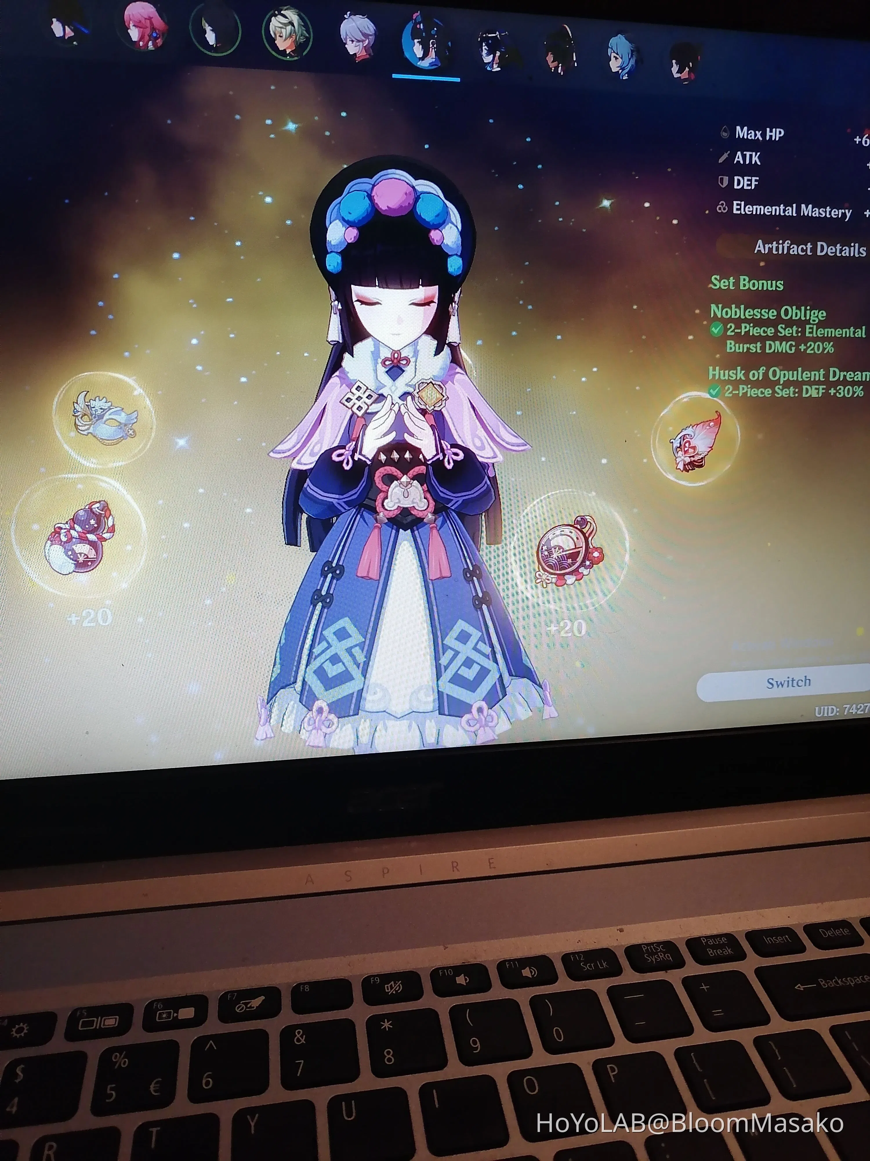 Please help on my yun yun build Genshin Impact | HoYoLAB