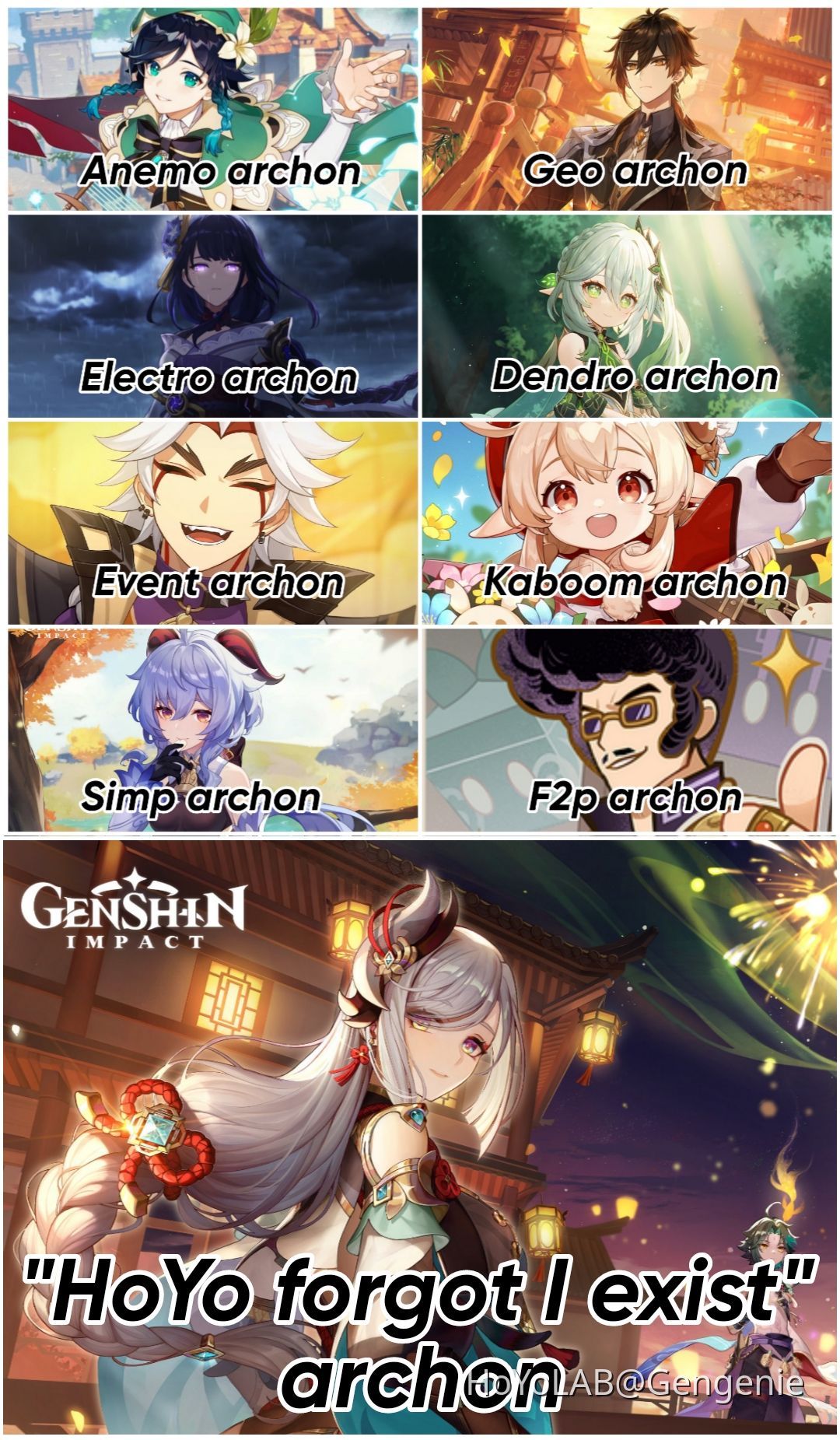 All Archons ^^ Genshin Impact | HoYoLAB