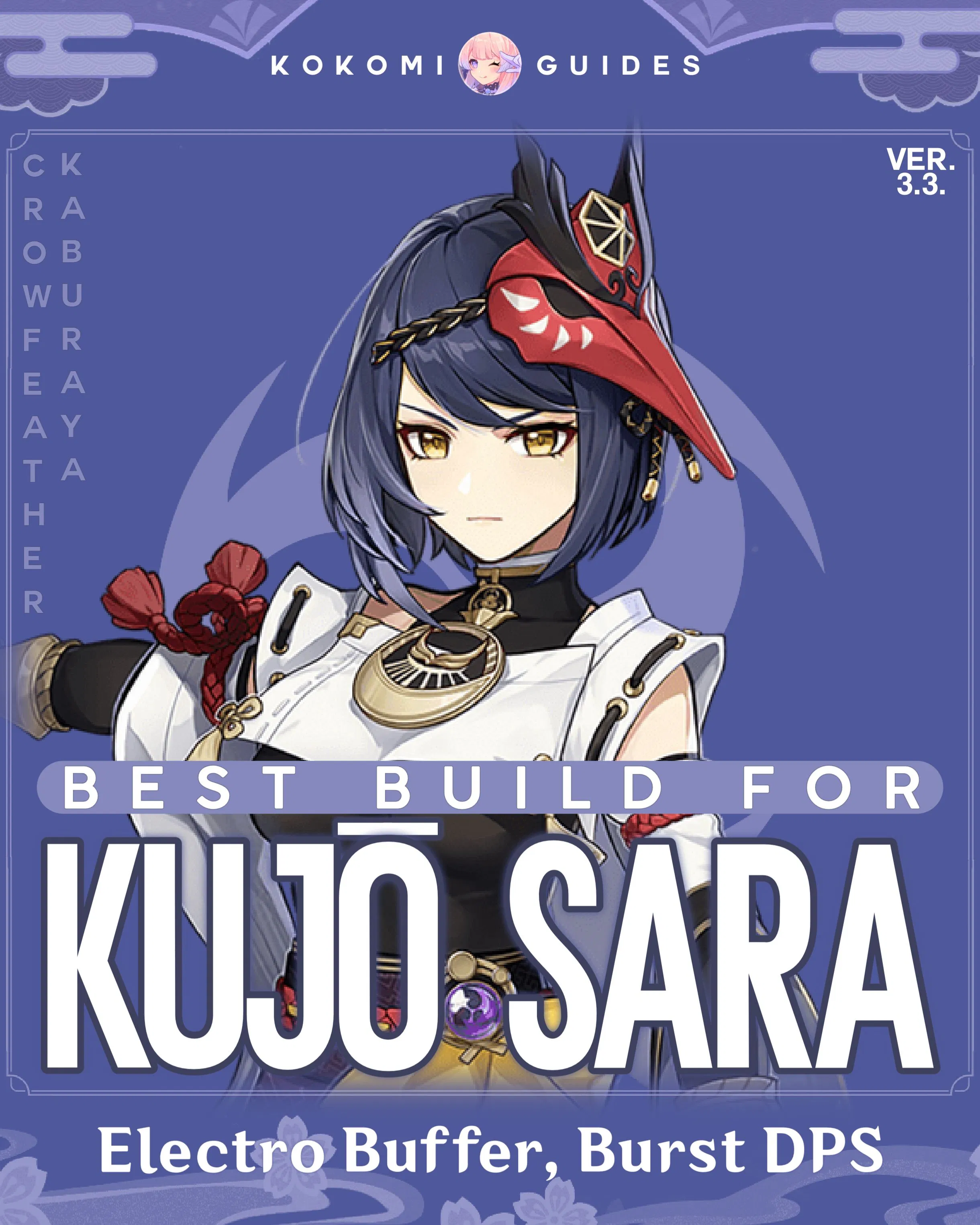 [3.3 Guide] Kujou Sara Build 🪶 (Electro ATK Buffer, Burst DPS) Genshin ...