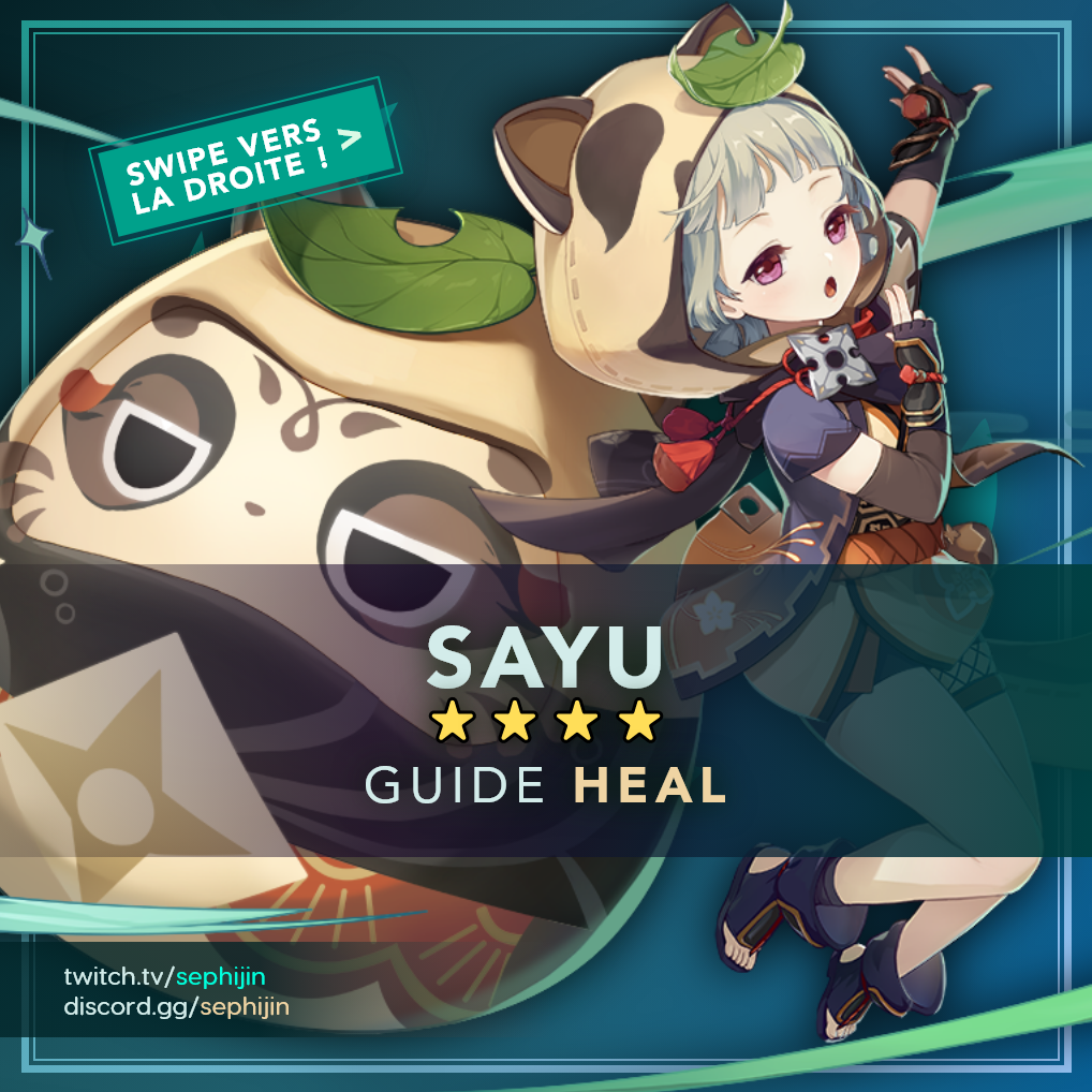 [v3.3] Guide complet Sayu support Heal ! Genshin Impact | HoYoLAB