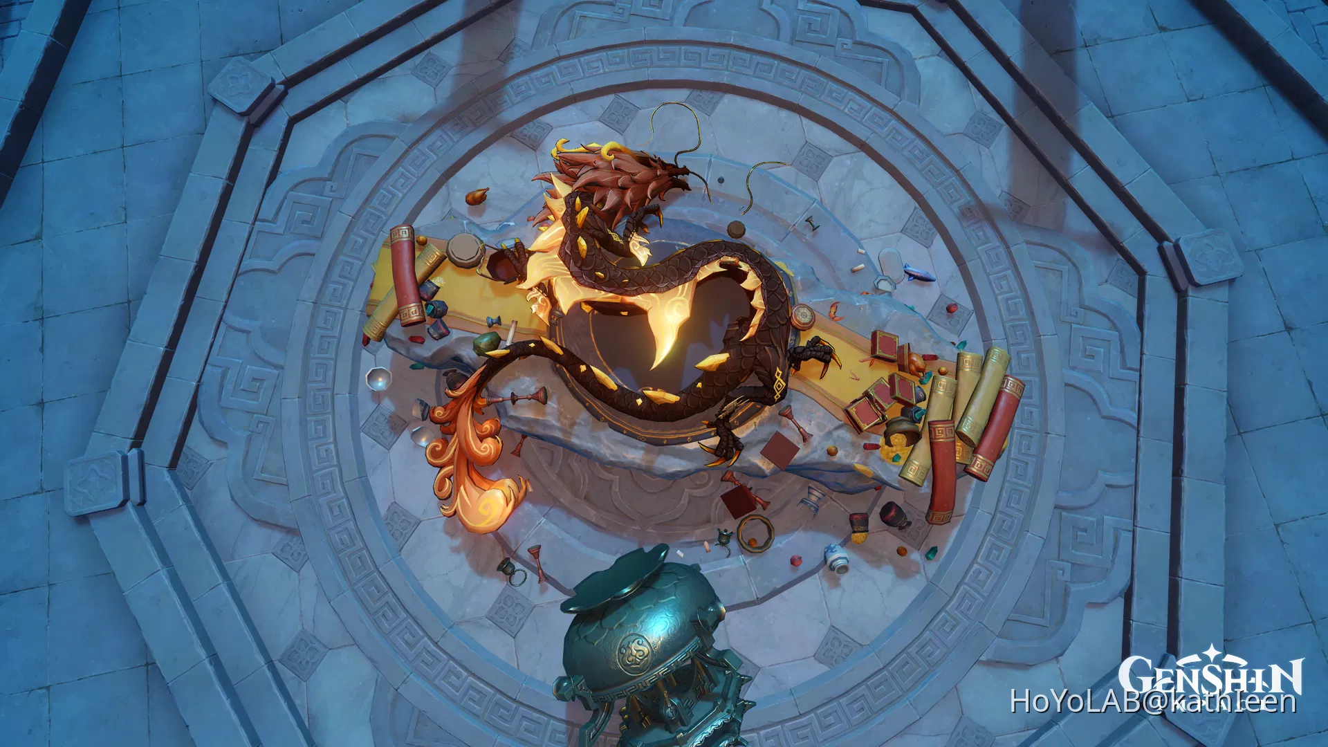 I finally got to see zhongli's dragon form Genshin Impact | HoYoLAB