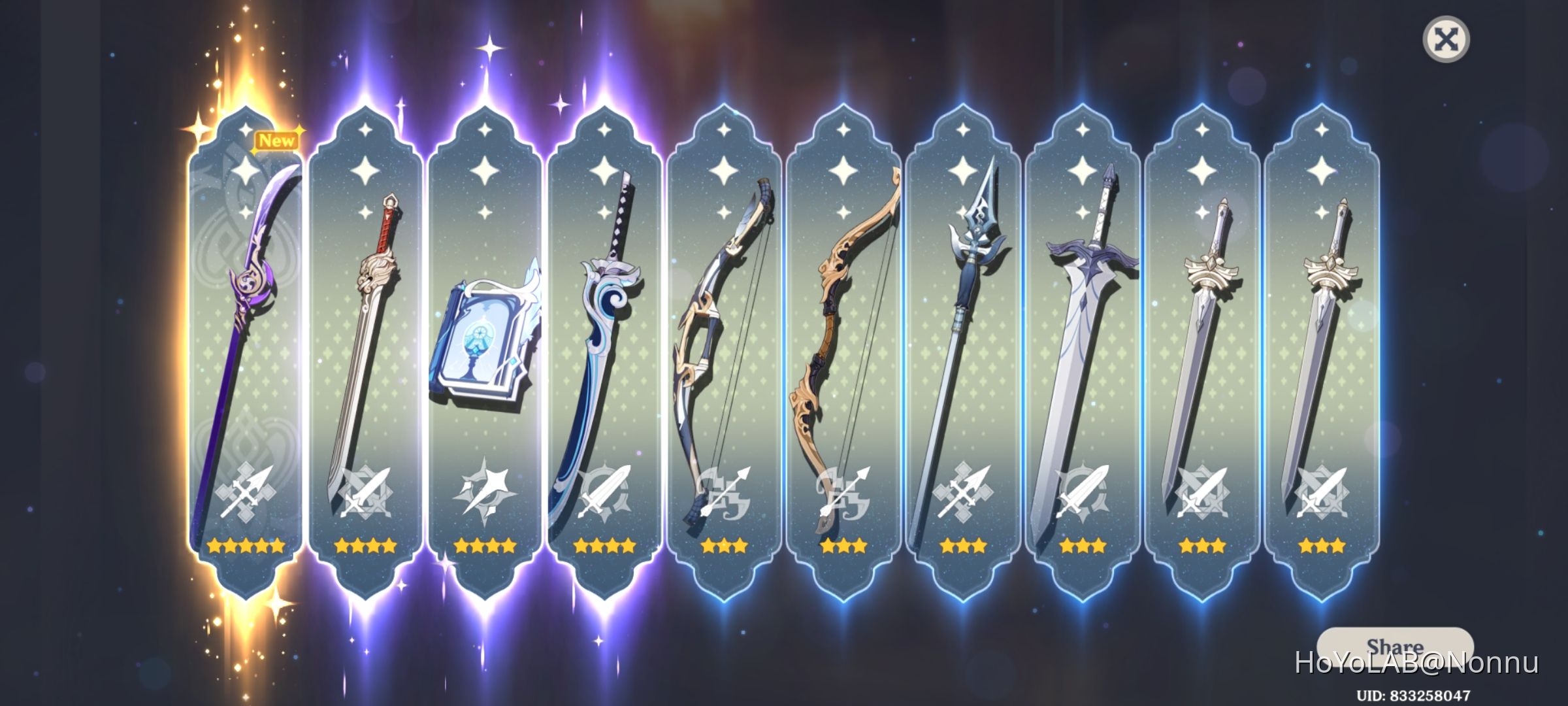 Got raiden weapon yeah😁😁 Genshin Impact | HoYoLAB