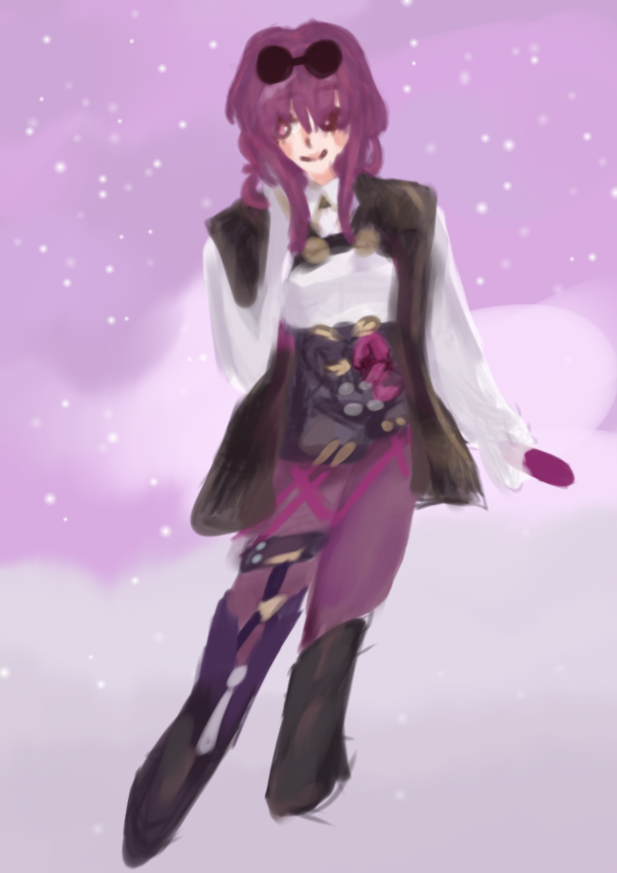 Day 4 of drawing honkai star rail untill we get a release date Honkai ...