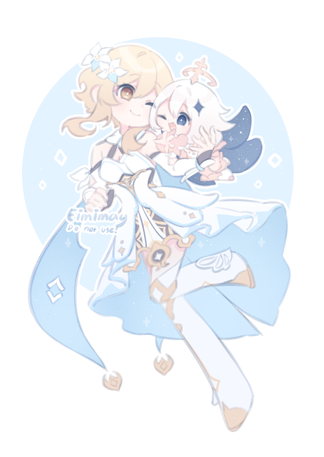 Lumine and Paimon Genshin Impact | HoYoLAB