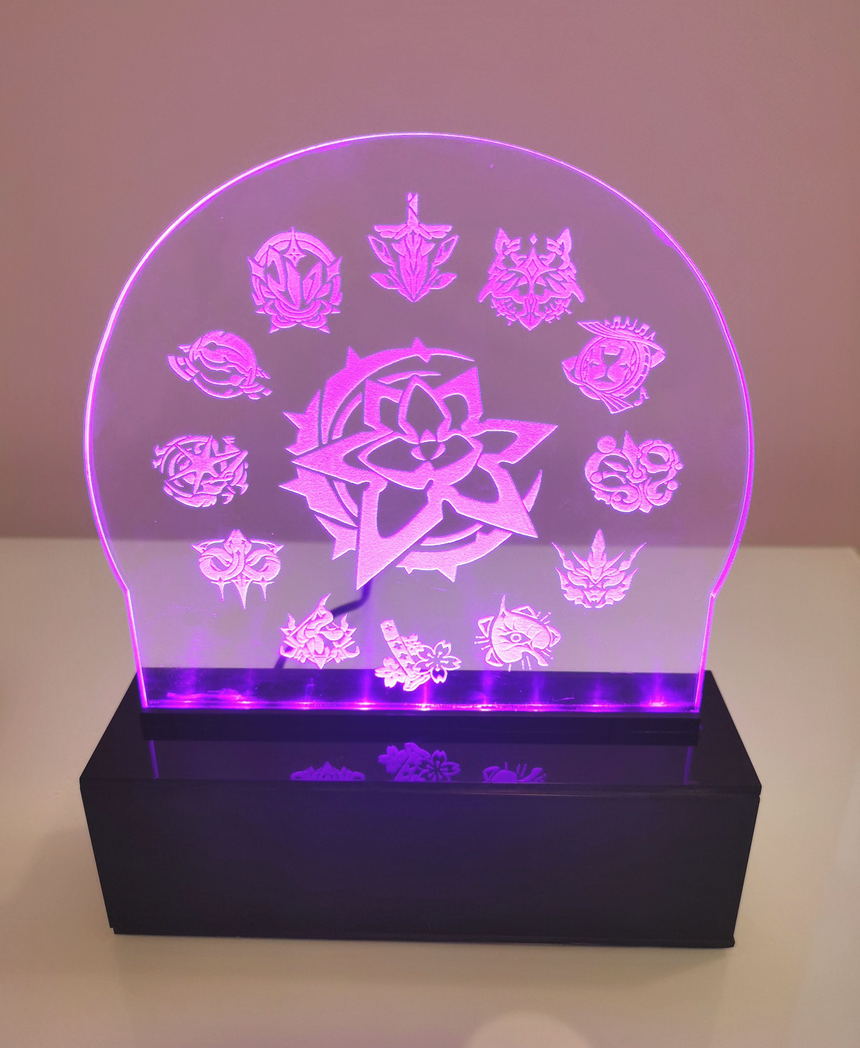 Flame Chaser signets LED Display Honkai Impact 3rd | HoYoLAB