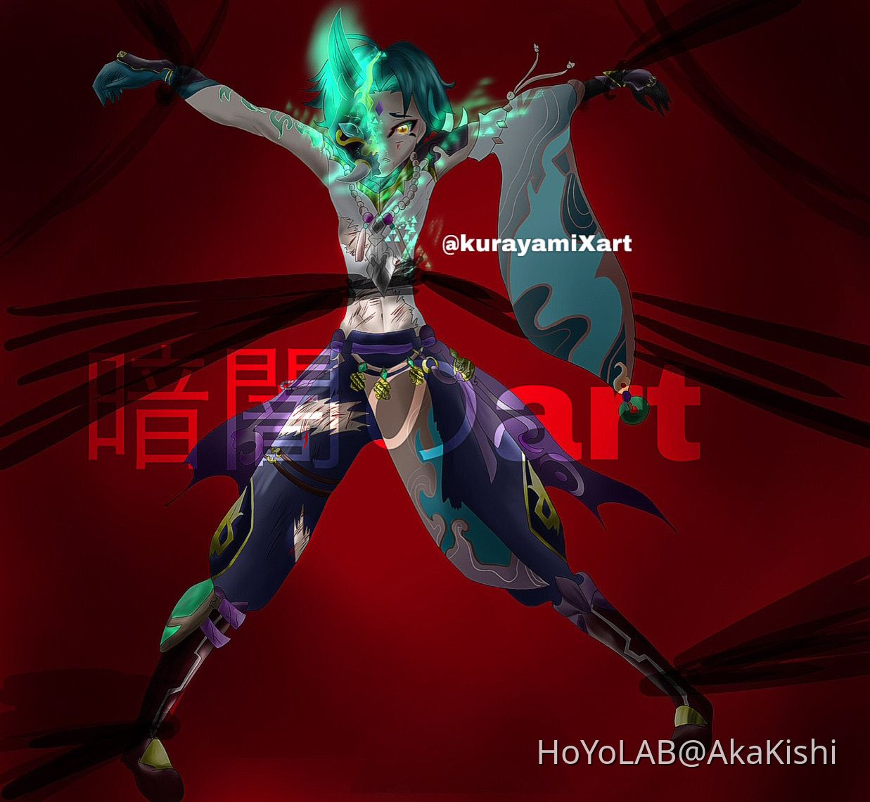 Xiao / Yaksha Fanart Contest 💚💞 Genshin Impact | HoYoLAB