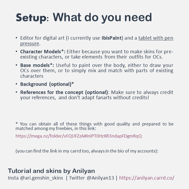 How to draw 2D skins + free body bases Genshin Impact | HoYoLAB