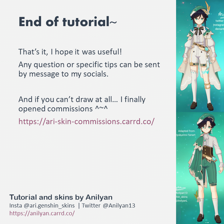 How to draw 2D skins + free body bases Genshin Impact | HoYoLAB