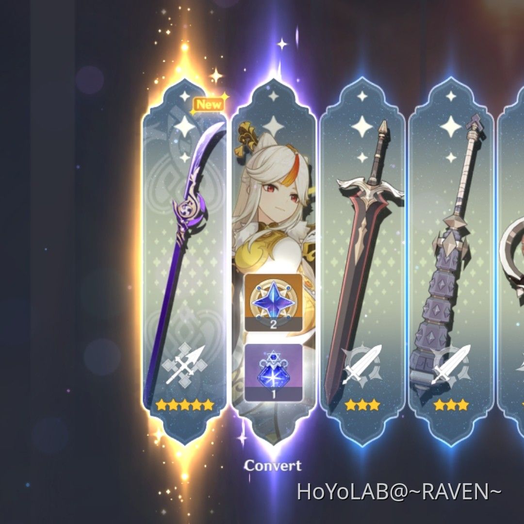 FINALLY MY MOM'S WEAPON JOIN HER Genshin Impact | HoYoLAB