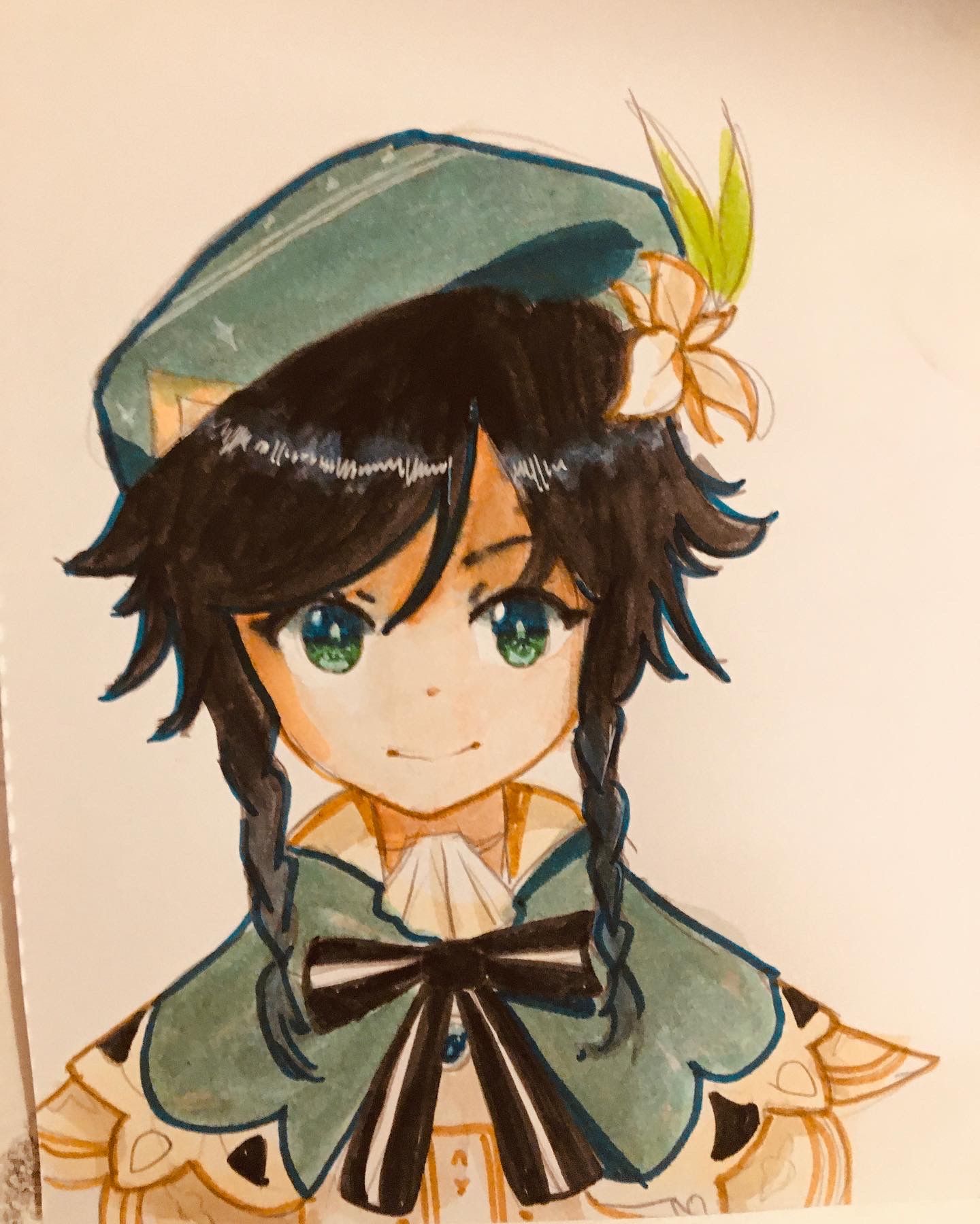 Venti Fanart Genshin Impact | HoYoLAB