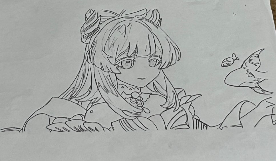 Drawing I did Genshin Impact | HoYoLAB