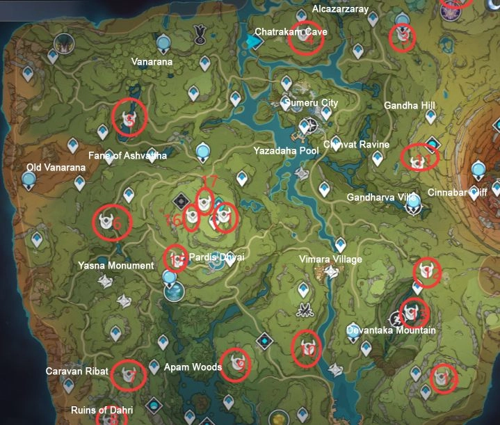 Sumeru Hidden Quest- Legends of the Stone Lock Detailed Guide Genshin ...