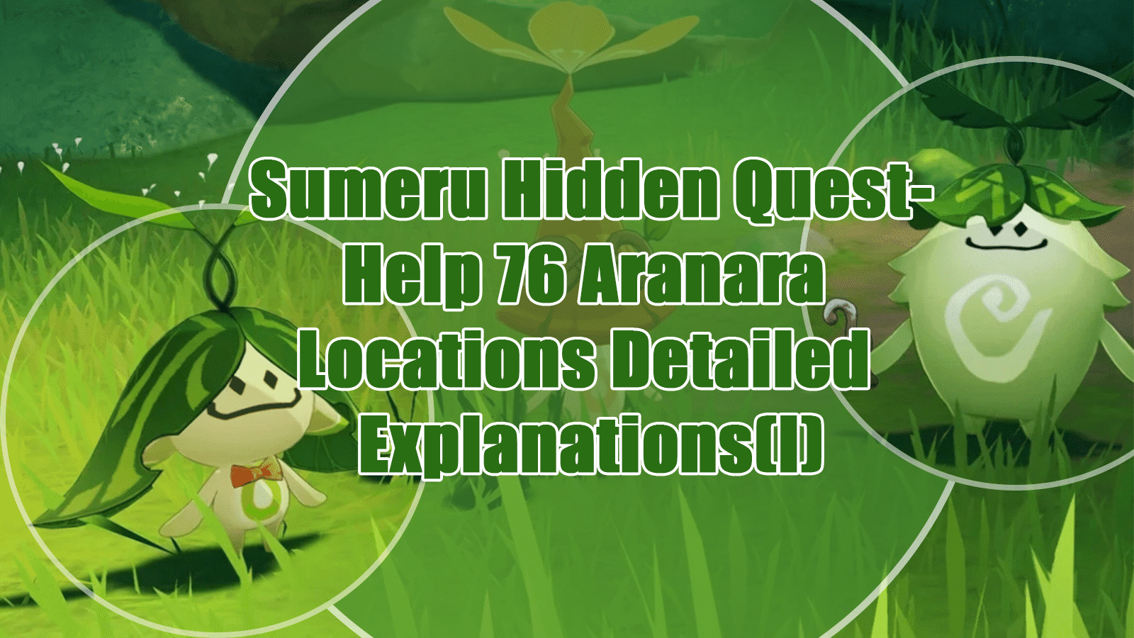 Sumeru Hidden Quest Collection | All You Want to Know Genshin Impact ...