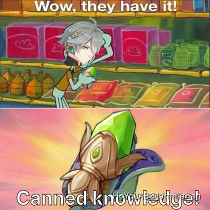 Canned Knowledge! Genshin Impact | HoYoLAB