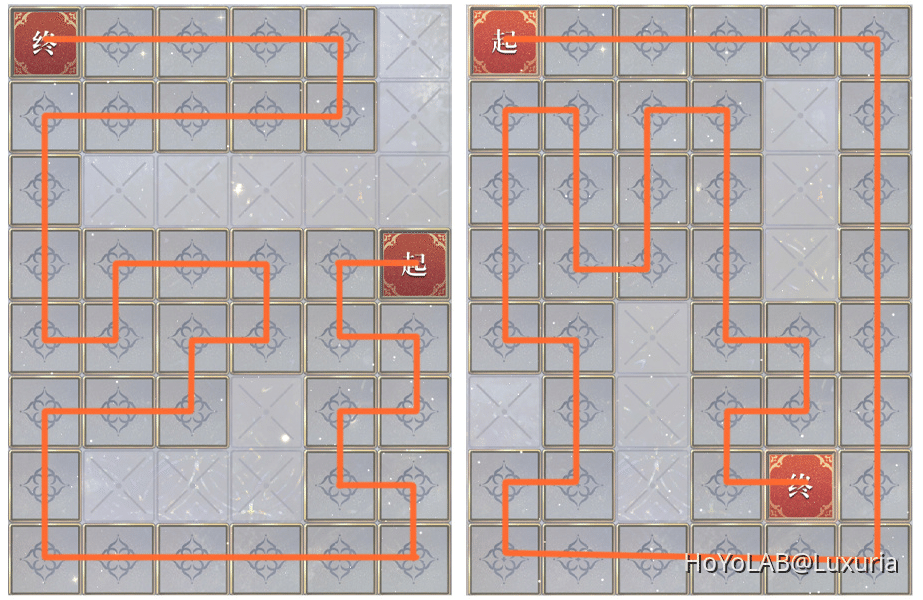 Blizzardous Threads of Red Villa Courtyard maps and walkthrough Tears ...