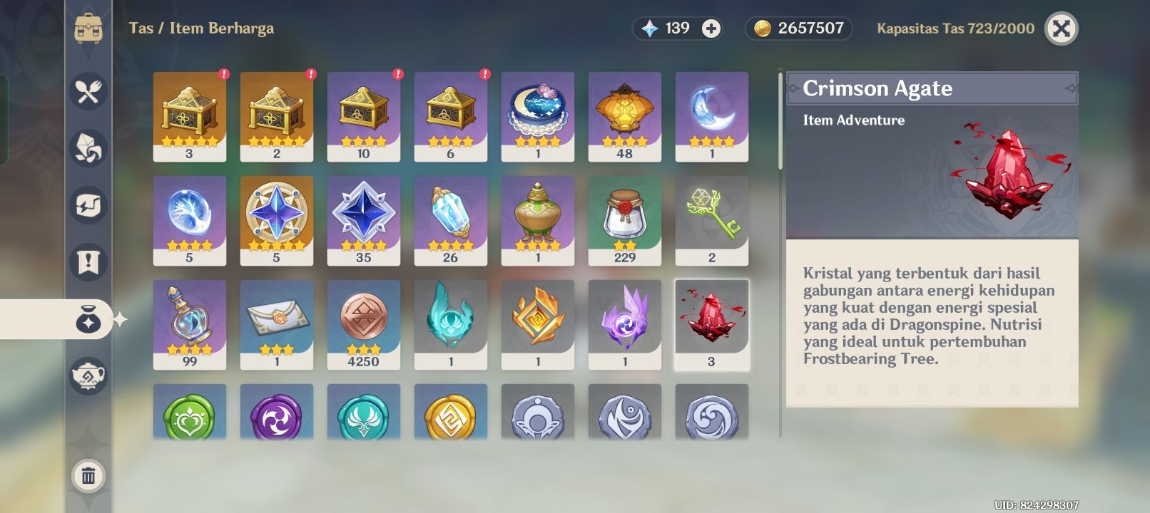 Ada yang dapet lebih dari ini ga? Genshin Impact | HoYoLAB