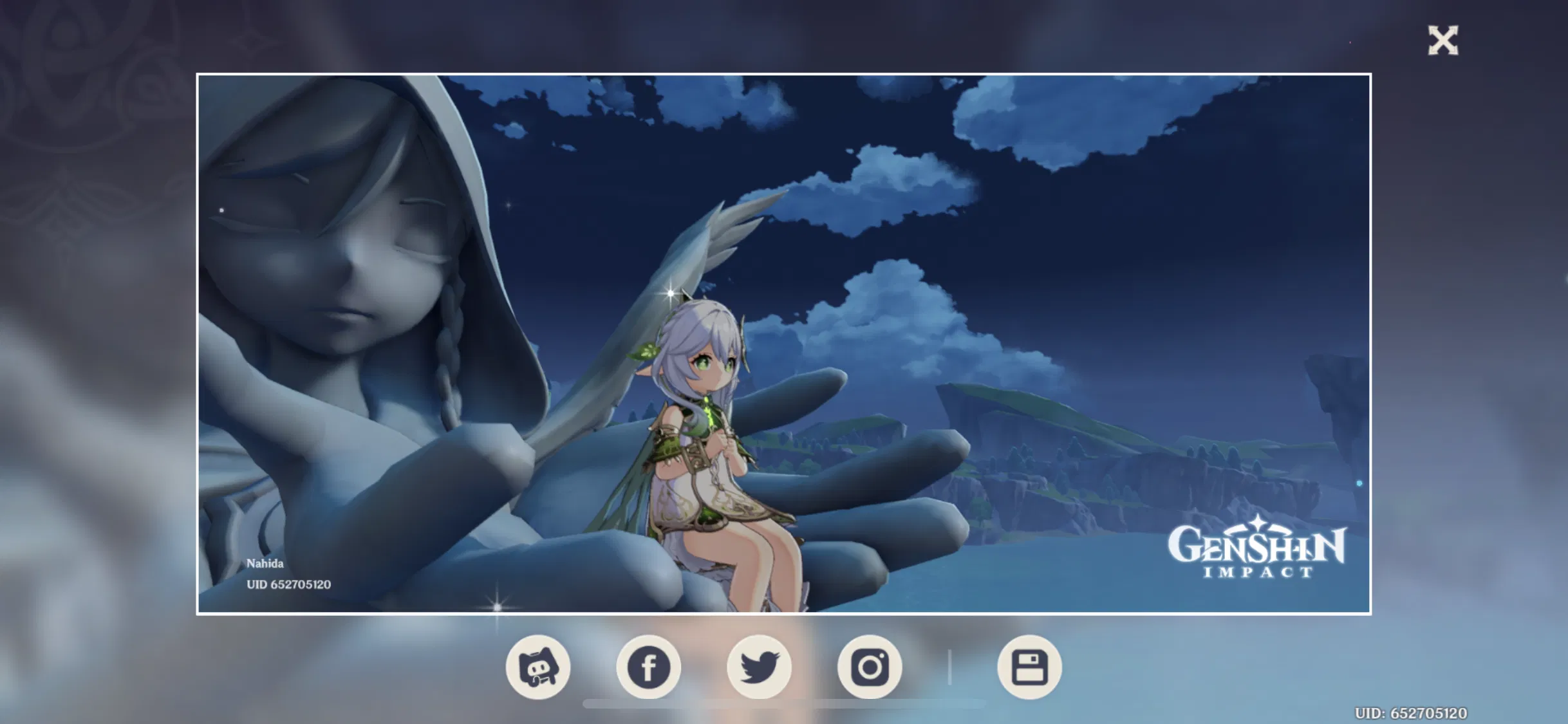 Nahida sitting on venti’s statue Genshin Impact | HoYoLAB