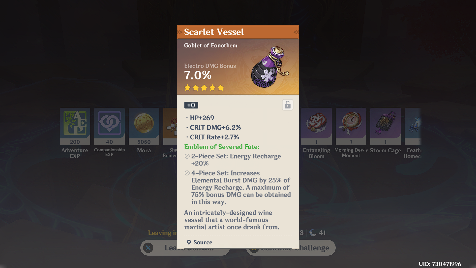 Genshin Electro Gods Blessed me today