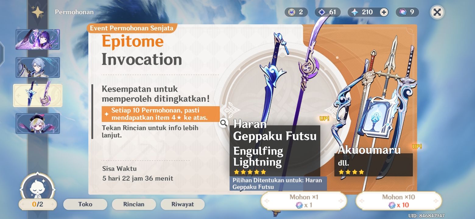 Sedikit Beruntung... Genshin Impact | HoYoLAB