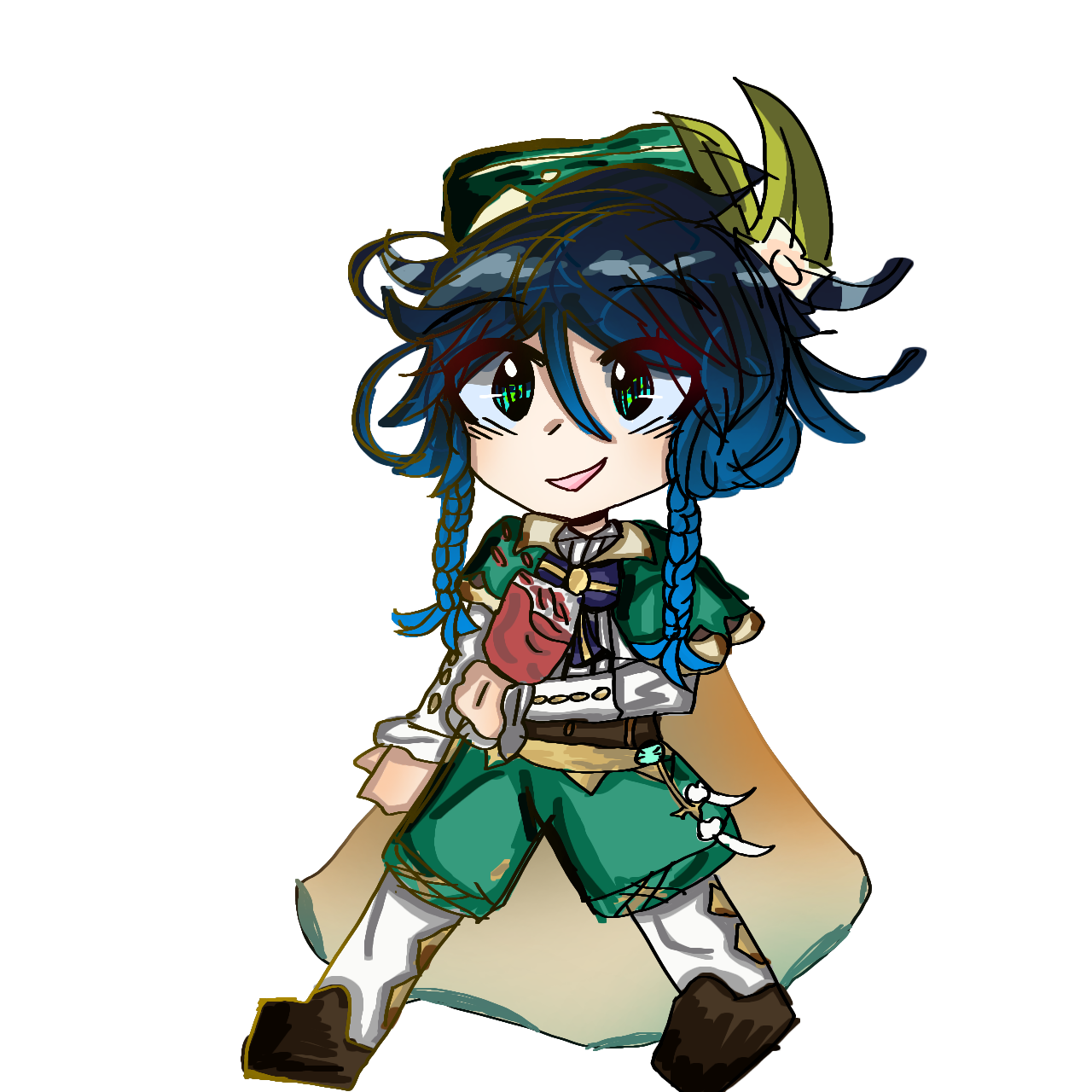 Chibi venti fanart! Genshin Impact | HoYoLAB