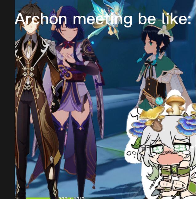 Archon meme Genshin Impact | HoYoLAB