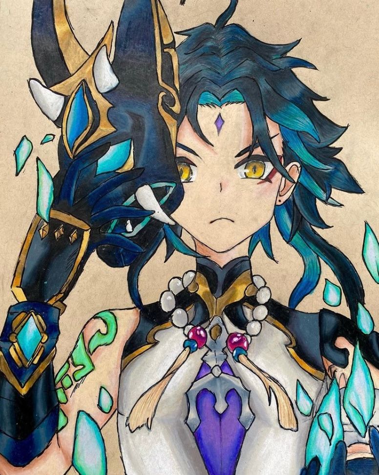 Xiao art contest Genshin Impact | HoYoLAB