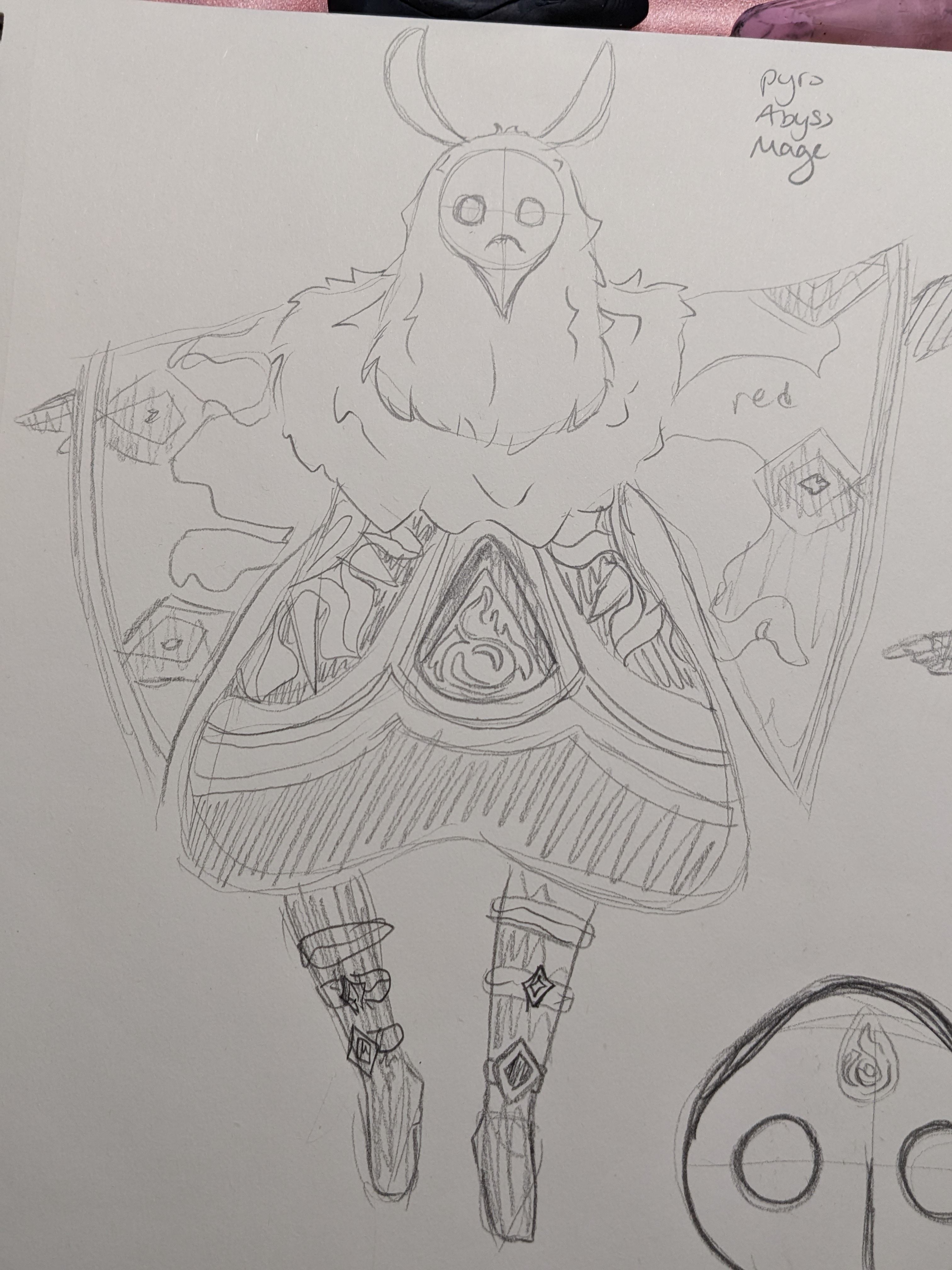 pyro Abyss mage sketch🔥 Genshin Impact | HoYoLAB