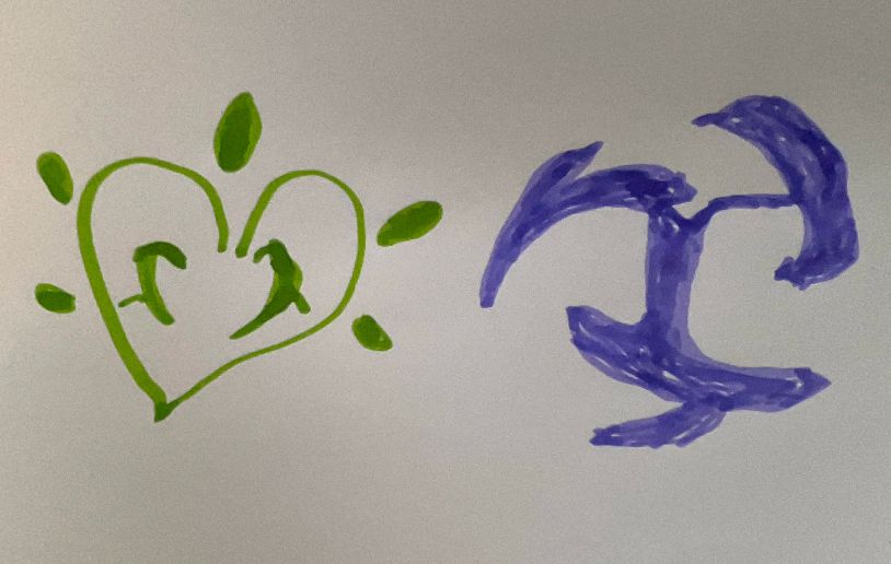 Dendro and Electro elements drawn with school marker! Genshin Impact ...