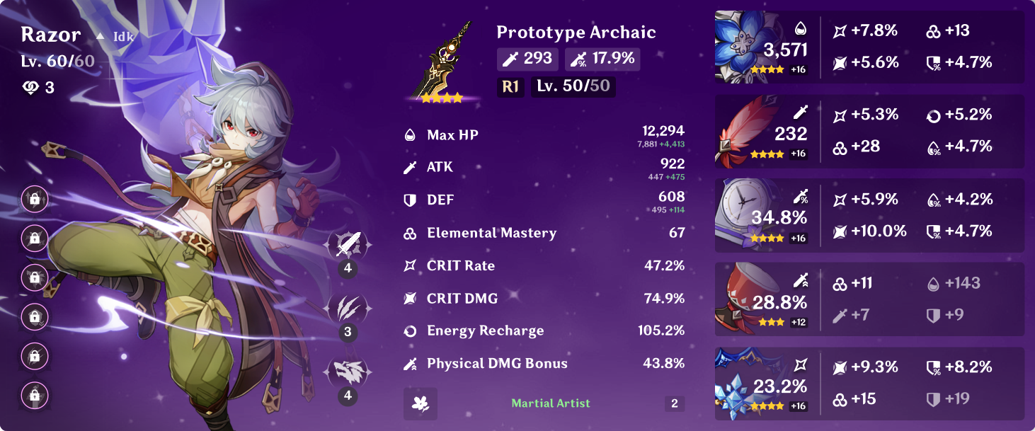 My Top Two Dps Genshin Impact | HoYoLAB