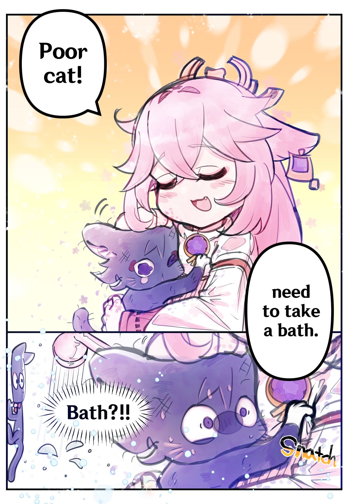 Wanderer Miko manga Genshin Impact | HoYoLAB