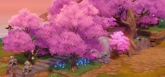 Sakura Blossom Path || Replica ID: 22297239589 Genshin Impact | HoYoLAB