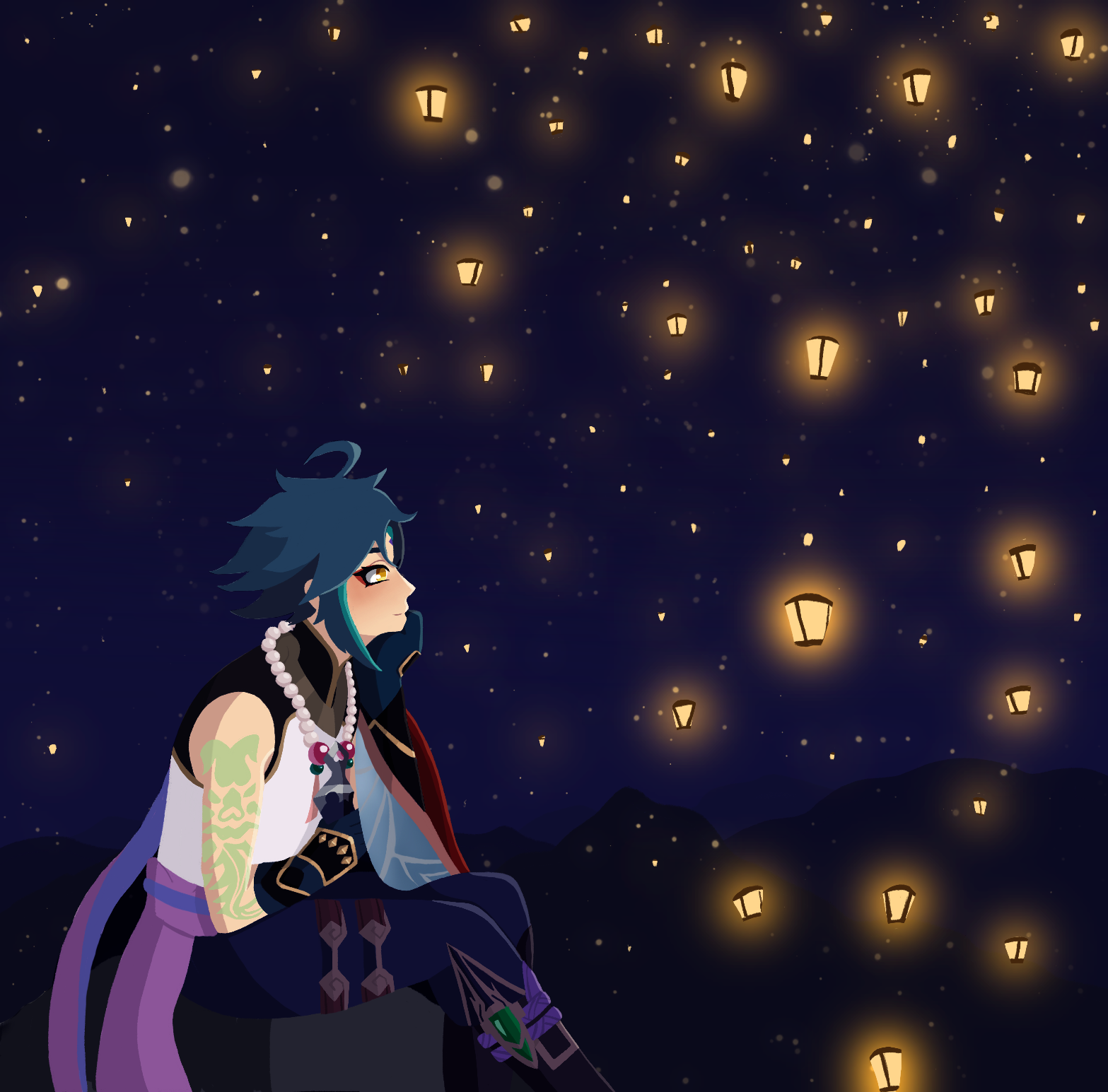 Xiao at Lantern Rite Genshin Impact | HoYoLAB