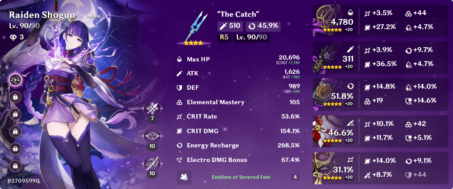 Raiden national team Genshin Impact | HoYoLAB