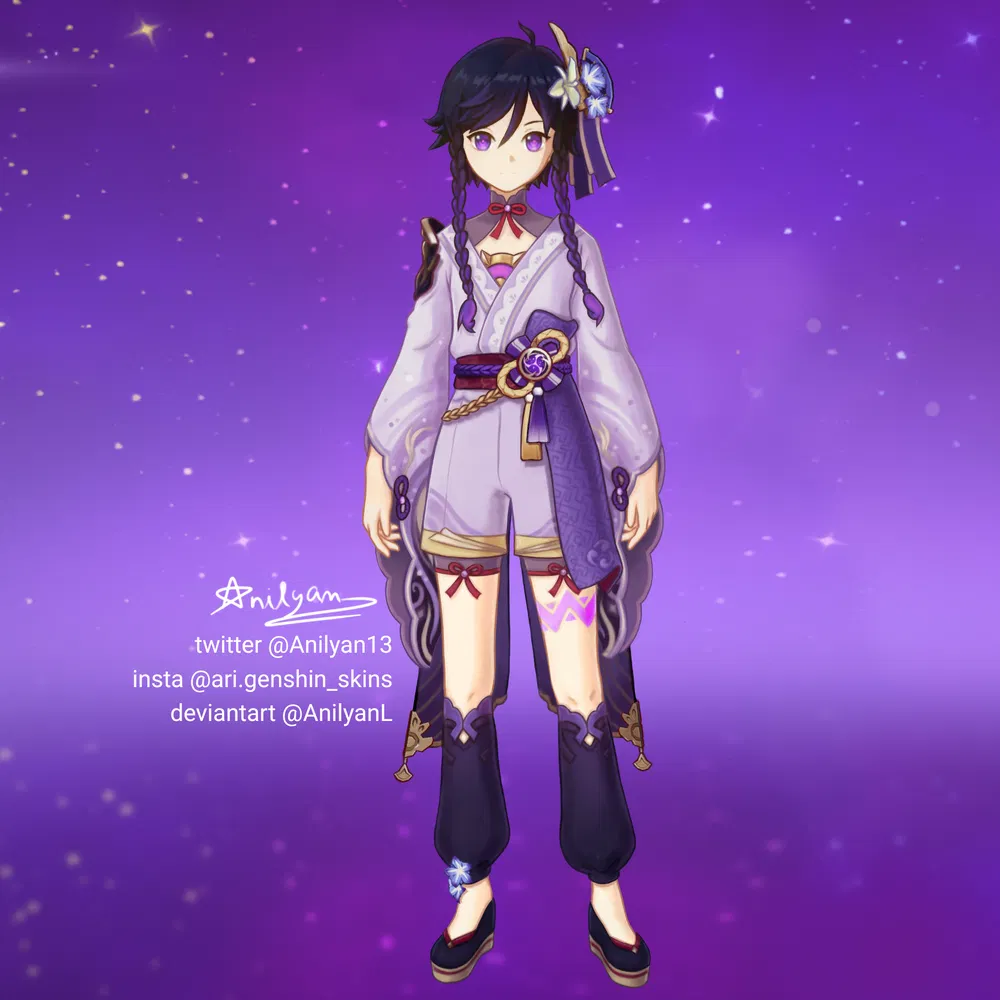 21 Venti skins - posting my (over 200, 2D) skins on Hoyolab) Genshin ...